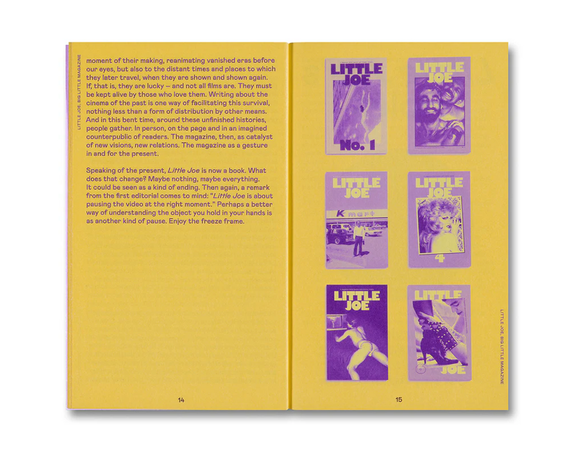 Sam Ashby, Little Joe: A book about queers and cinema, mostly – Claire ...